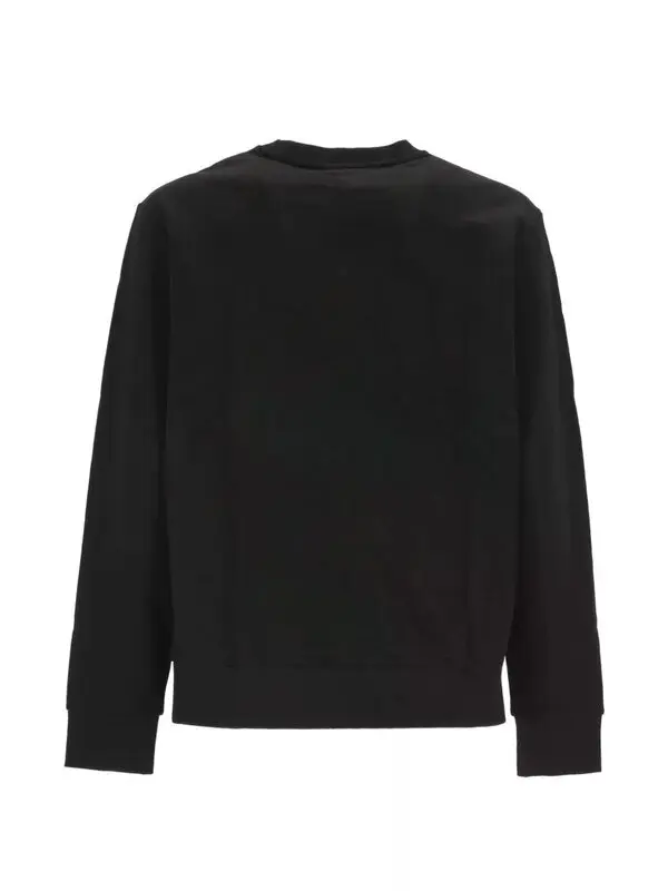 BOSS Logo Patch Crew Neck Sweater