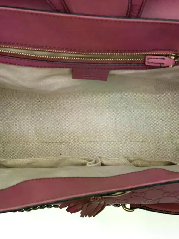 Gucci 2016-2026 Large Guccissima Emily Shoulder Bag