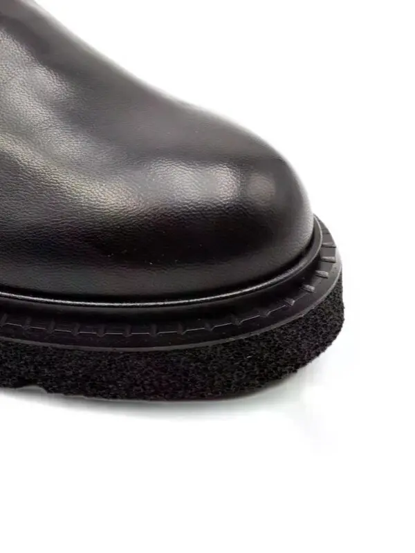 GUGLIELMO ROTTA Lace-up Lug-sole Leather Boots