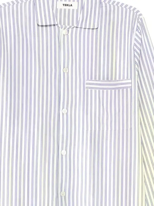TEKLA Poplin Long-sleeved Shirt