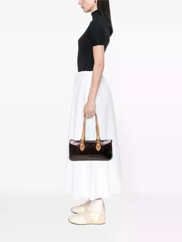 LOUIS VUITTON Monogram Vernis Rosewood Avenue Shoulder Bag - Purple