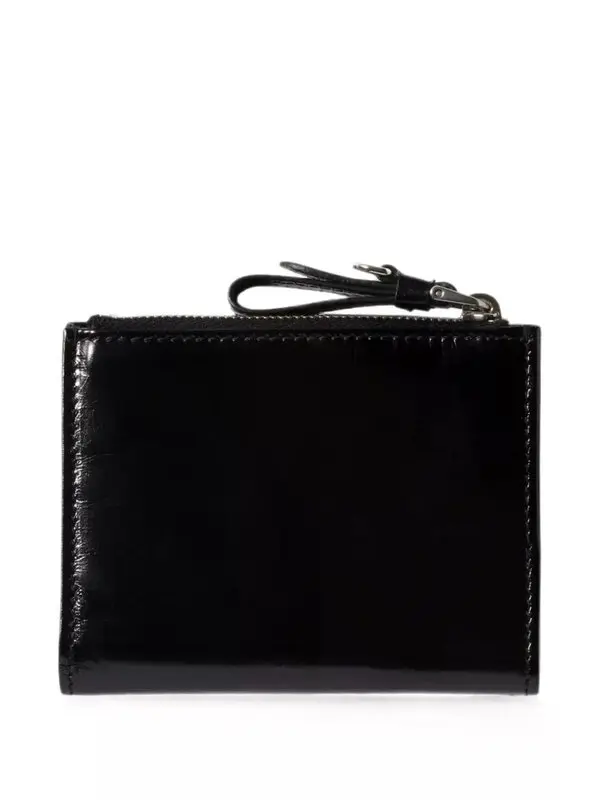 Miu Miu Small Logo-embossed Leather Wallet