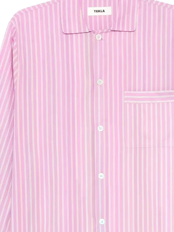 TEKLA Poplin Long-sleeved Shirt