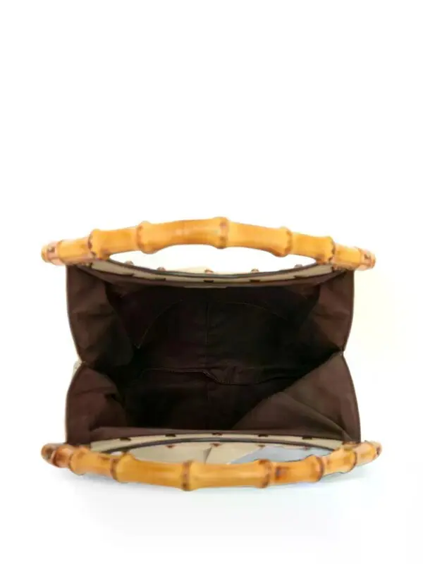 Gucci 2000-2015 Studded Calfskin Bamboo Hobo Bag