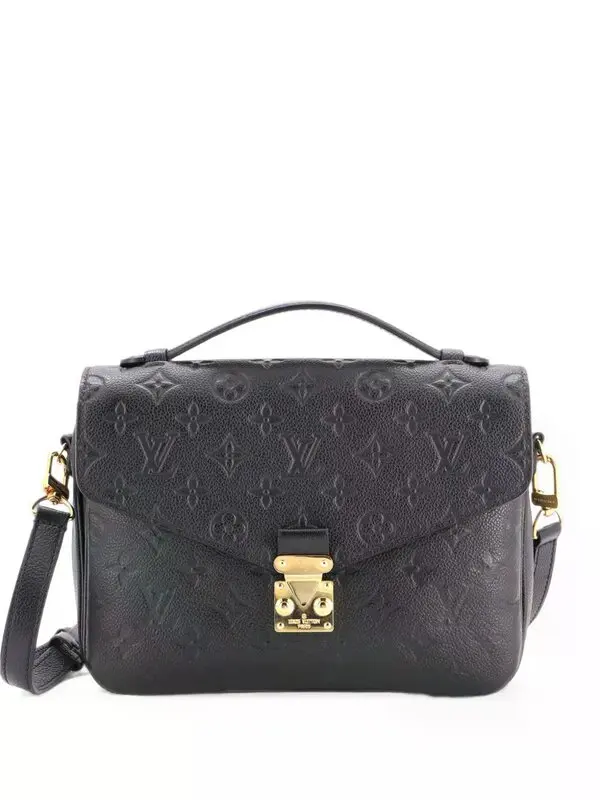 LOUIS VUITTON Pochette Metis Monogram Empreinte Leather Crossbody Bag