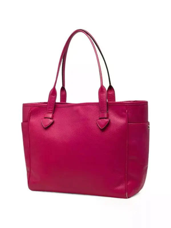 Loewe Leather Heritage Tote Bag - Pink