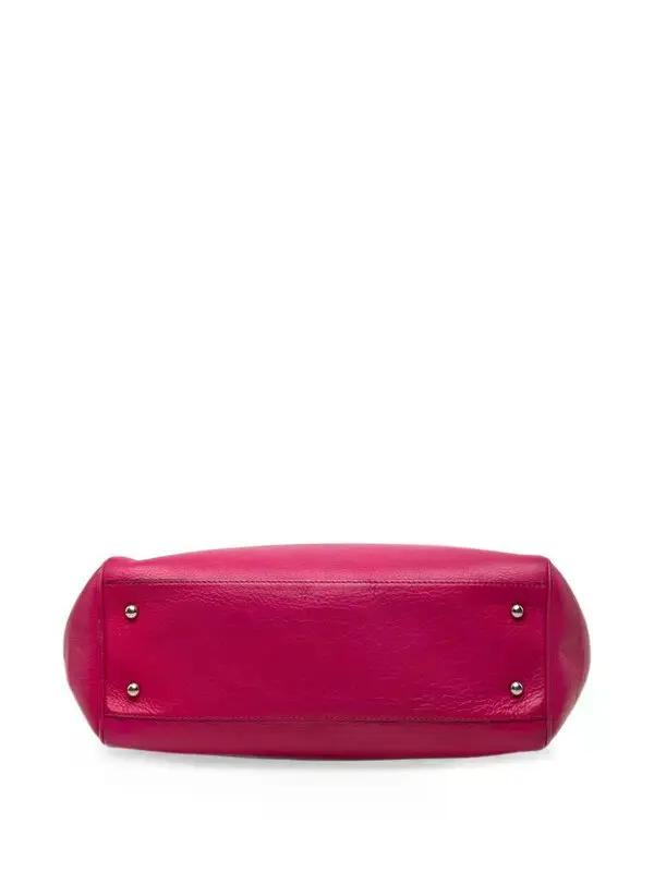 Loewe Leather Heritage Tote Bag - Pink