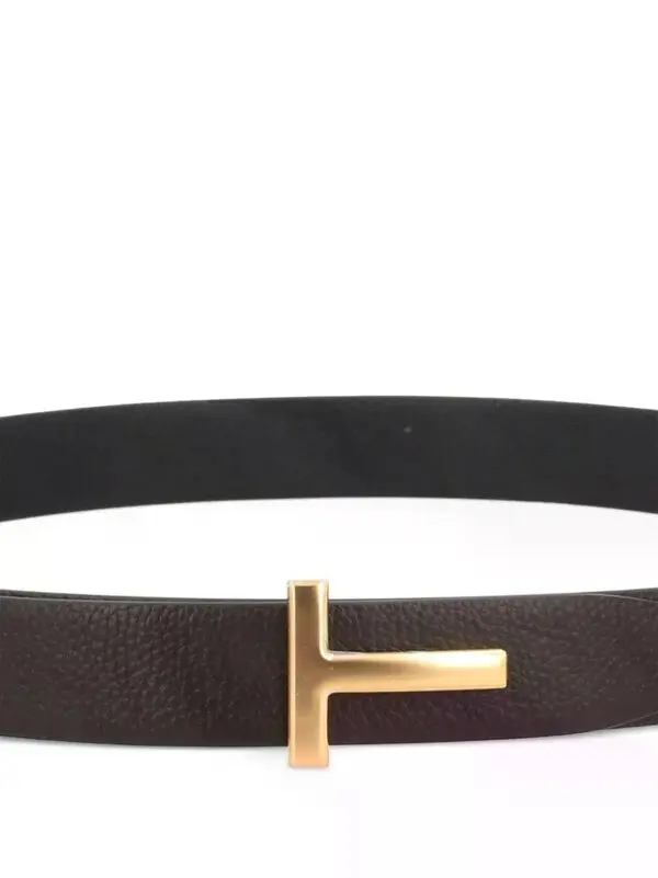 TOM FORD Grained Leather Belt