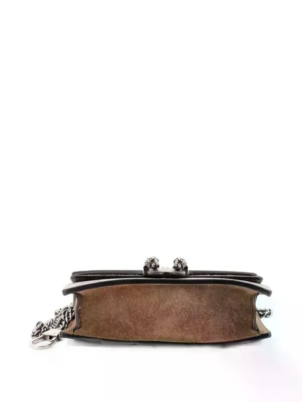 Gucci Dionysus Gg Coated Canvas Super Mini Crossbody Bag