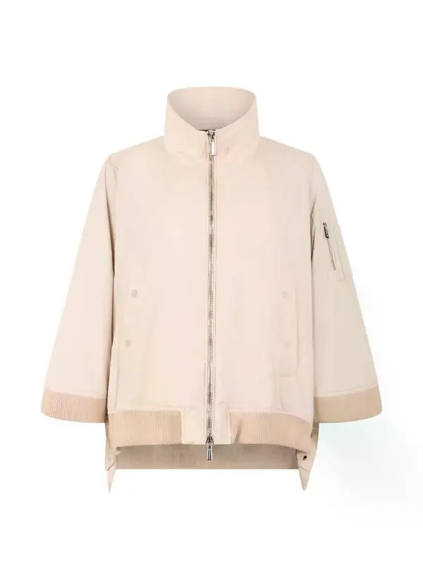 MOORER Zip-up High-neck Jacket