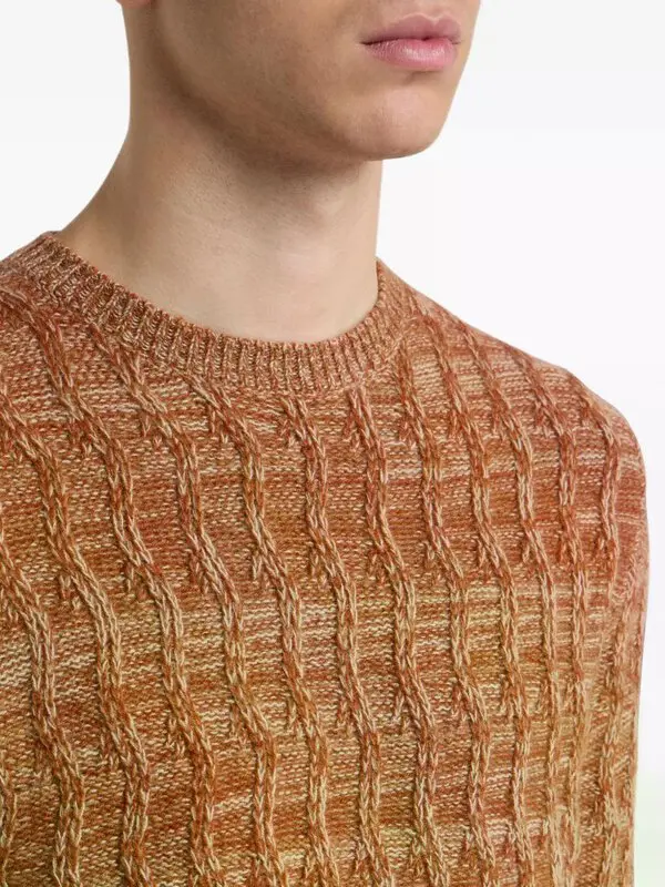 Etro Cable-knit Cashmere Sweater