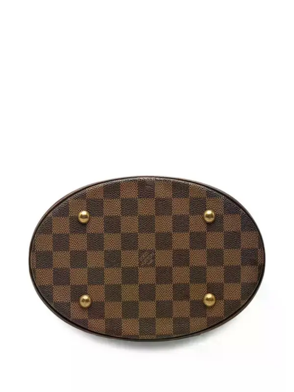 LOUIS VUITTON 1998 Damier Ebene Marais Bucket Bag