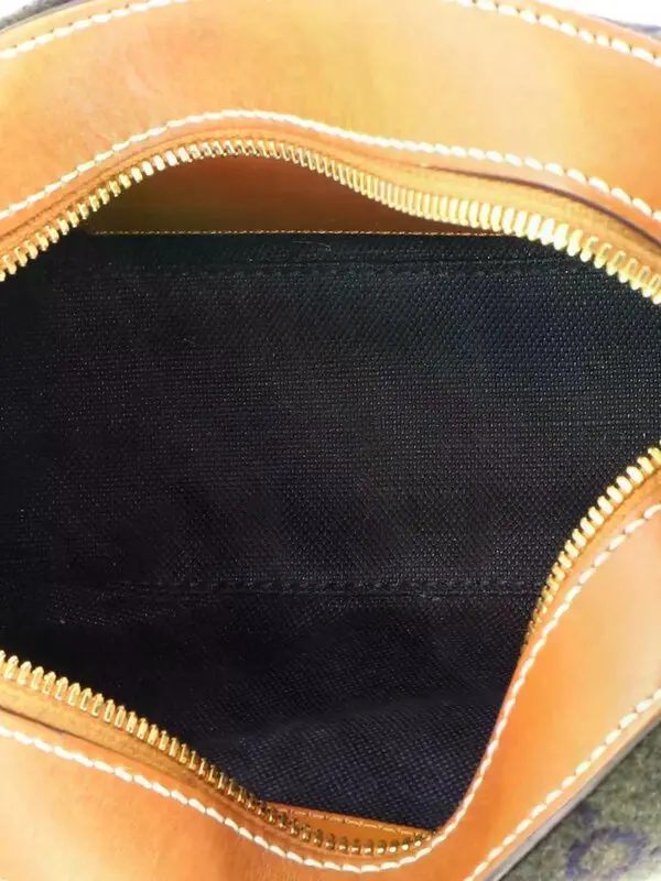 Gucci Off The Grid Gg Wool And Leather Camera Bag