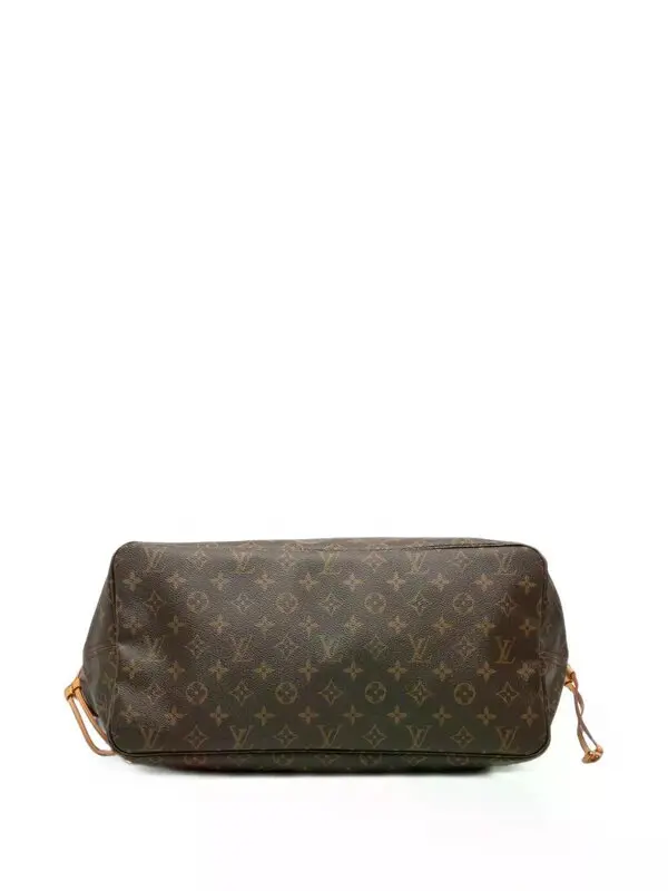LOUIS VUITTON Monogram Neverfull Gm Tote Bag - Brown