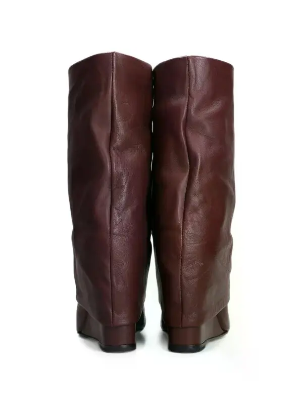 THE SELLER Pointed-toe Wedge Boots