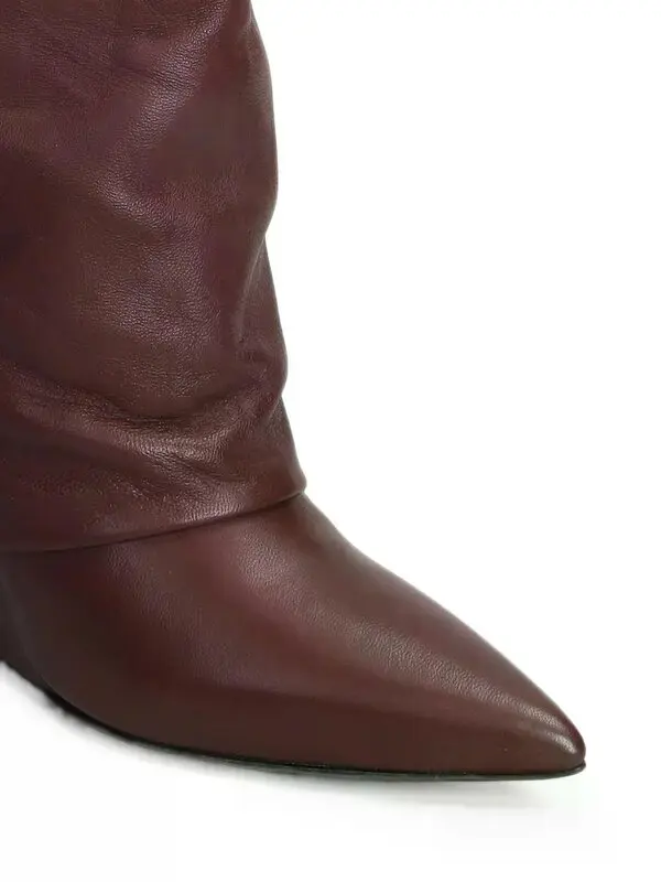 THE SELLER Pointed-toe Wedge Boots
