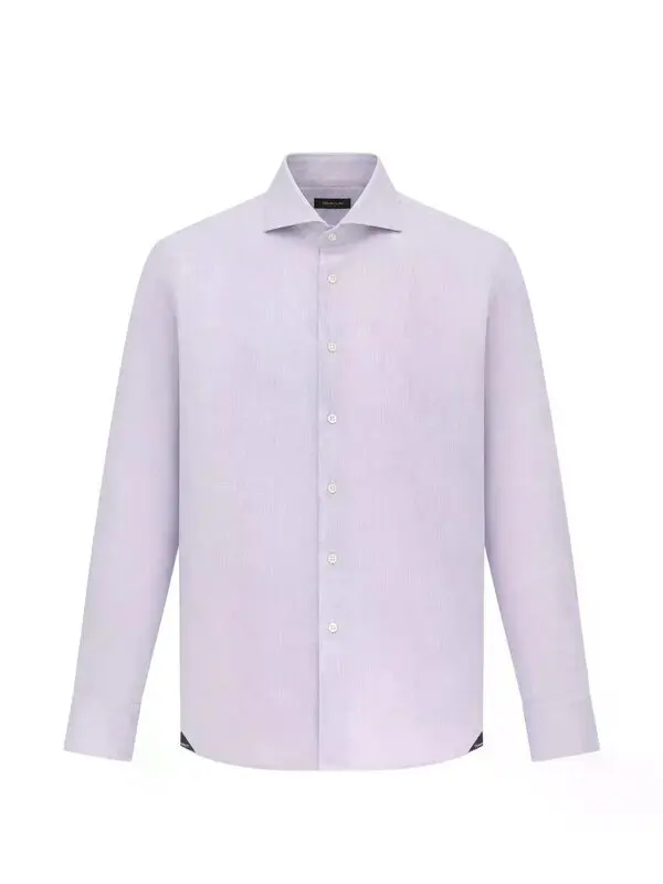 TOMBOLINI Long-sleeve Spread-collar Shirt