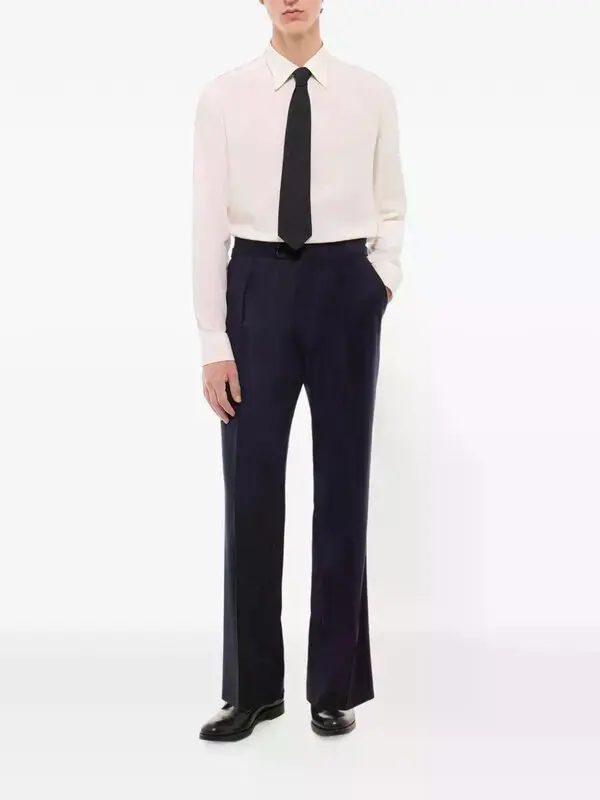 FURSAC Pinstriped Pleated Trousers
