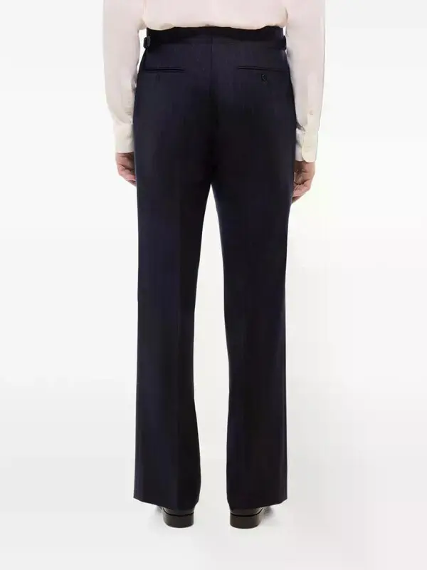FURSAC Pinstriped Pleated Trousers