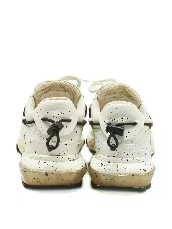 Valentino Garavani Leather Paint Splatter Sneakers