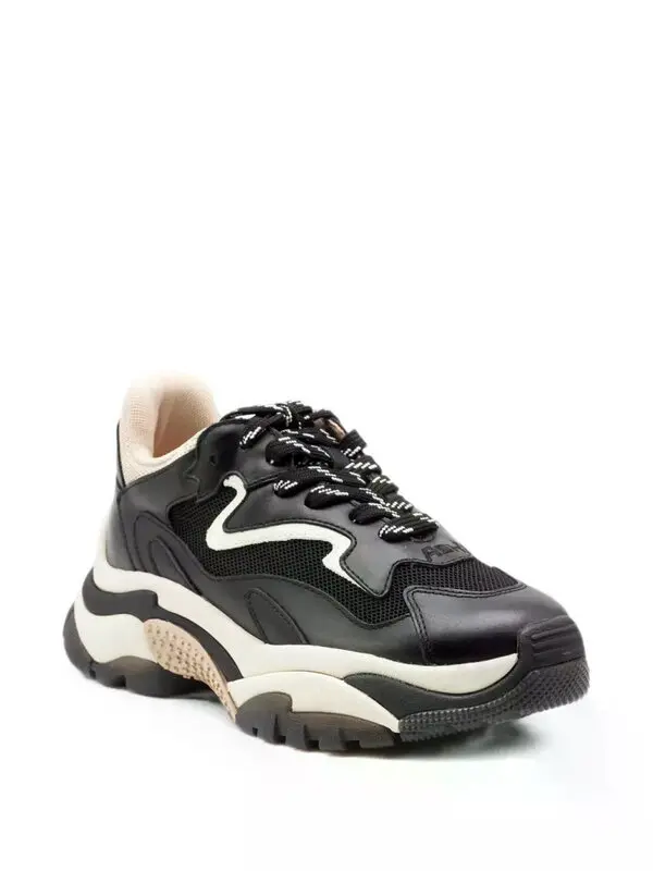 Ash Addict 03 Panelled Sneakers - Black