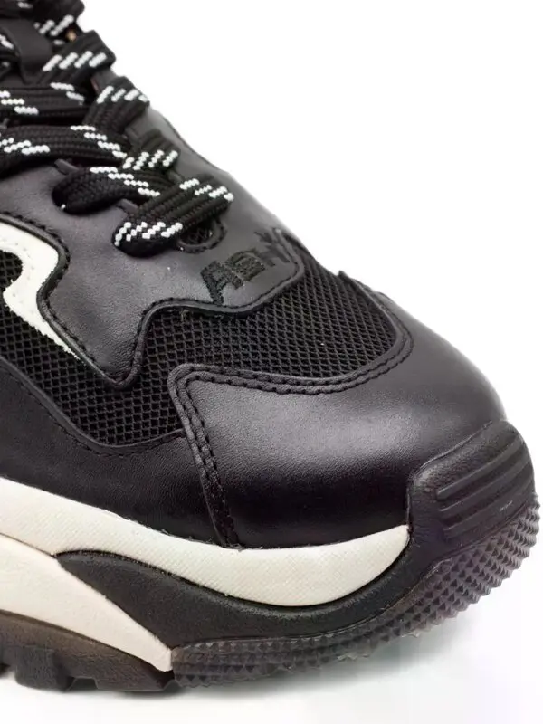 Ash Addict 03 Panelled Sneakers - Black