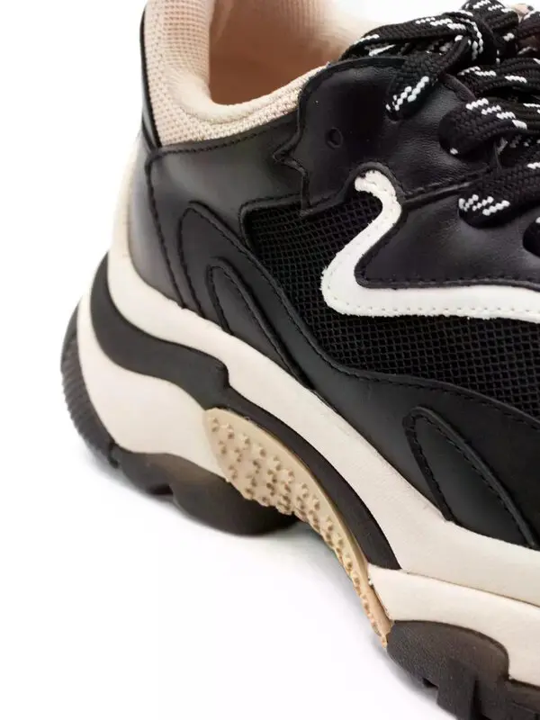 Ash Addict 03 Panelled Sneakers - Black