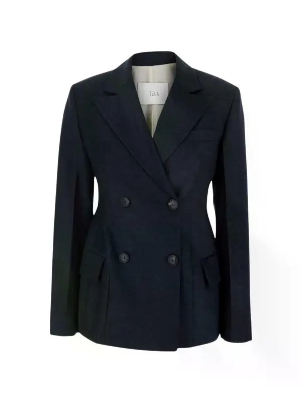 TELA Giacca Florence Double-breasted Wool Jacket