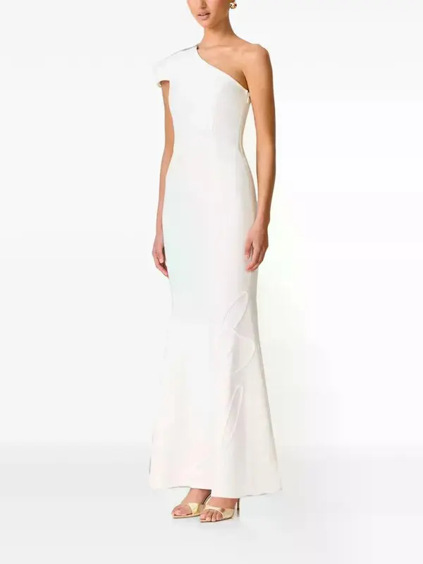 ELLIATT Opline Floral-embroidered Maxi Dress