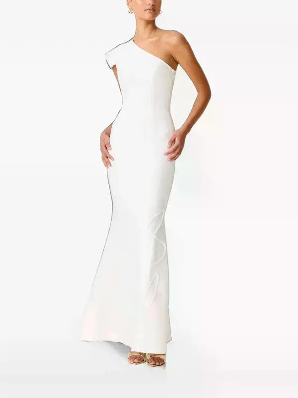 ELLIATT Opline Floral-embroidered Maxi Dress