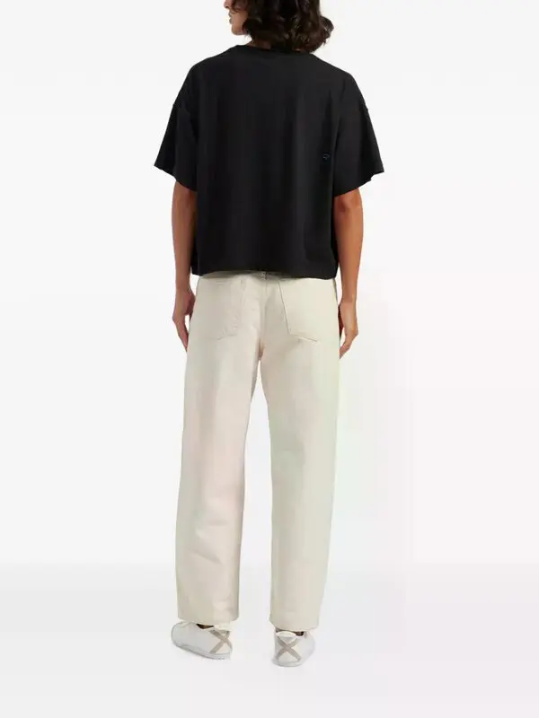 Chinti & Parker Woodstock Embroidered T-shirt - Black