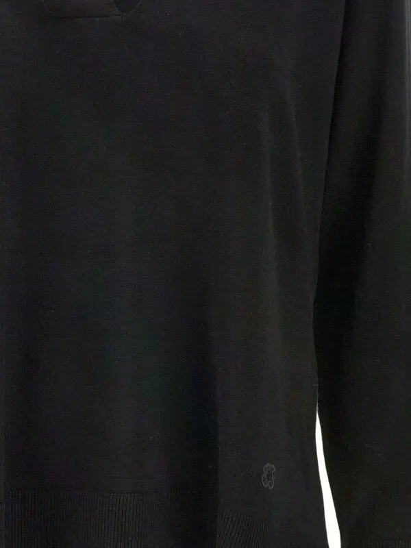 ELENA MIRÒ Side-slit V-neck Sweater