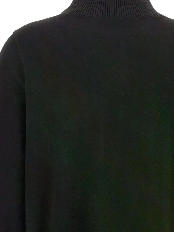 ELENA MIRÒ High Neck Button-detail Sweater