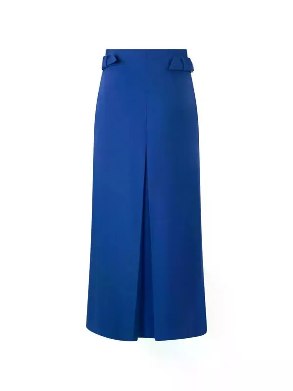 Alberta Ferretti Pleated Midi Skirt