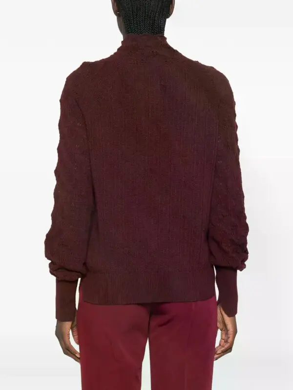 Ermanno Scervino Pointelle Knit Sweater
