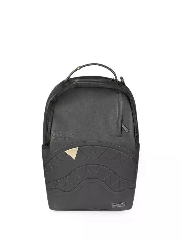 SPRAYGROUND The Golden Fang Shark Central Embossed Backpack