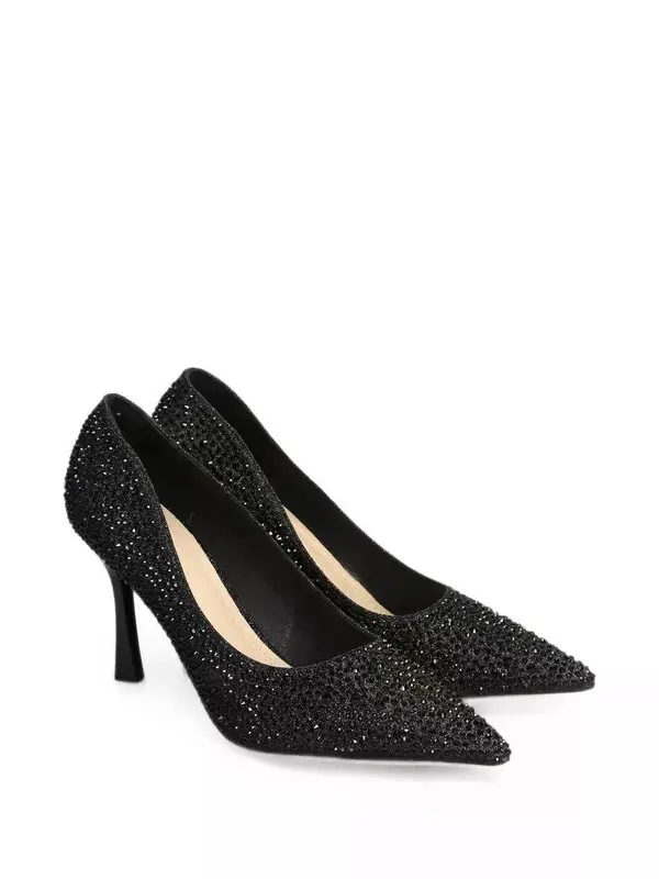 TWENTY FOURHAITCH Teylor Crystal-embellished Pointed-toe Pumps