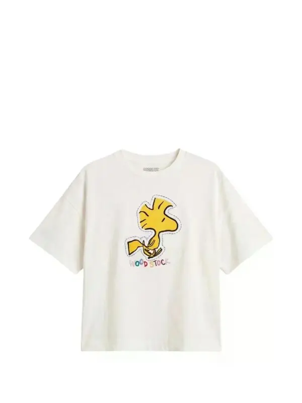 Chinti & Parker Woodstock Embroidered T-shirt - White