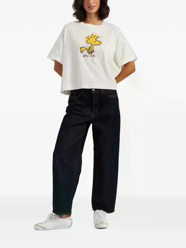 Chinti & Parker Woodstock Embroidered Crewneck T-shirt