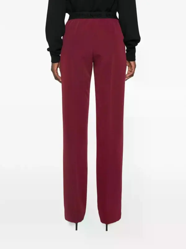 ERMANNO FIRENZE Logo-waistband Trousers