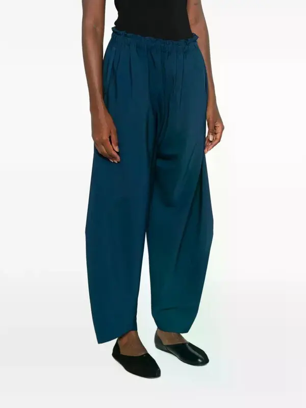 Issey Miyake Elasticated-waistband Panelled Trousers