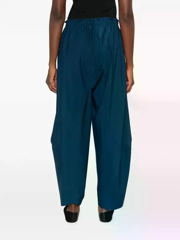 Issey Miyake Elasticated-waistband Panelled Trousers
