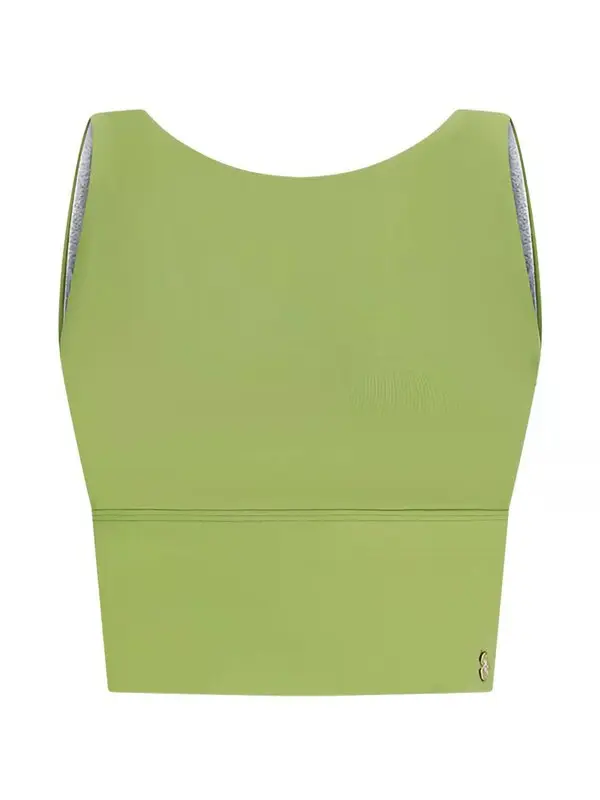 HOUSE OF GRAVITY Criss-cross Back Cropped Top