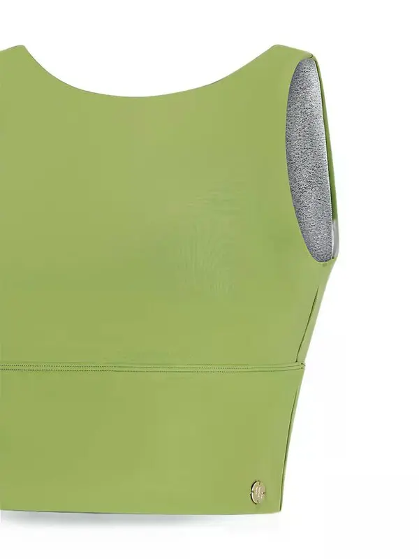 HOUSE OF GRAVITY Criss-cross Back Cropped Top