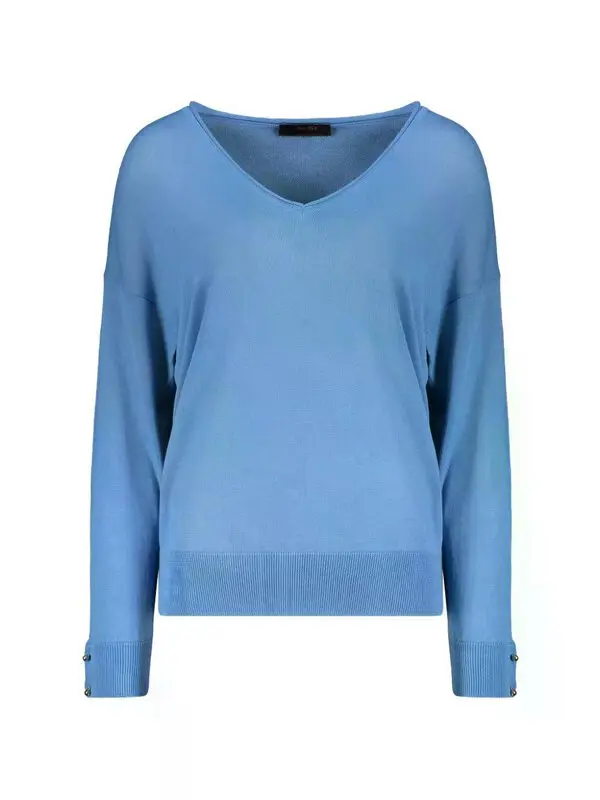 MOORER V-neck Long-sleeve Sweater
