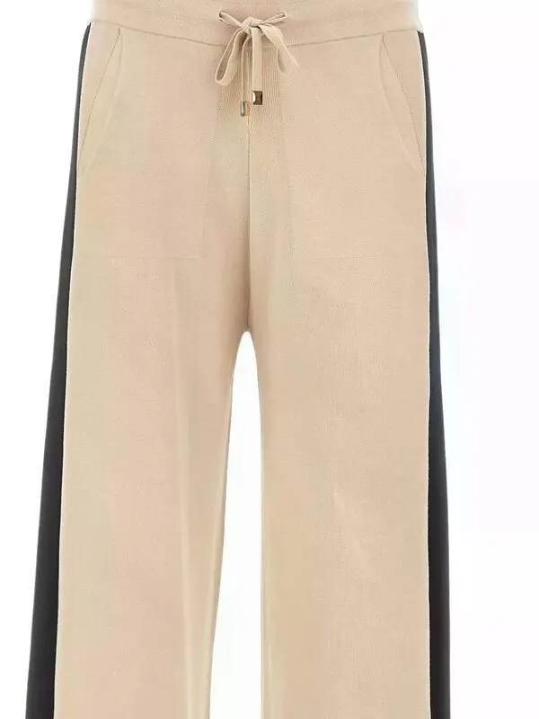 ELENA MIRÒ Side Stripe Wide-leg Trousers