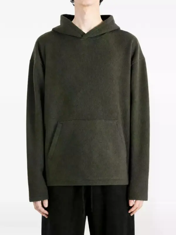 RIER Fleece Hoodie With Pouch Pocket