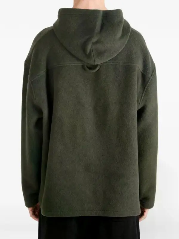 RIER Fleece Hoodie With Pouch Pocket