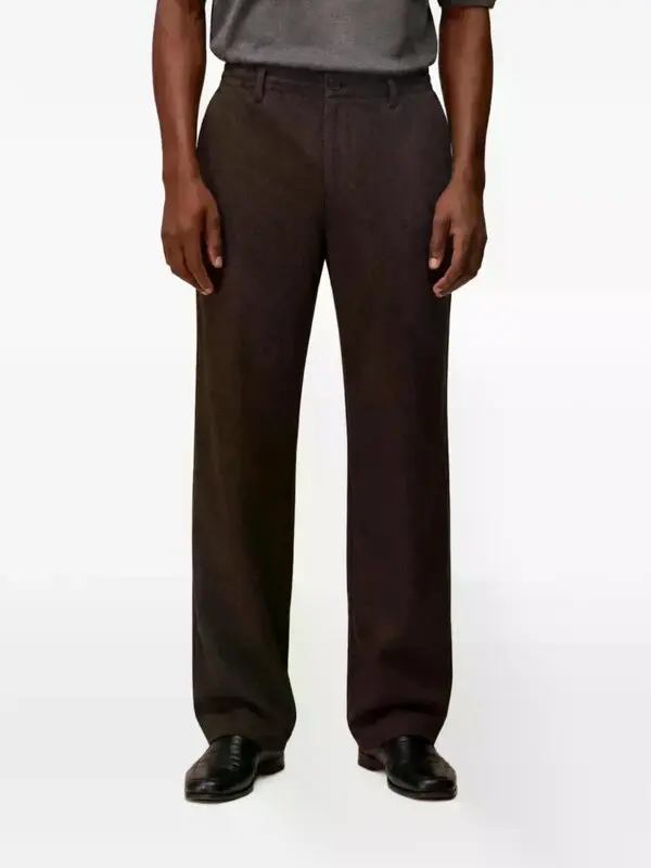 RETORI Drawstring Flannel Trousers