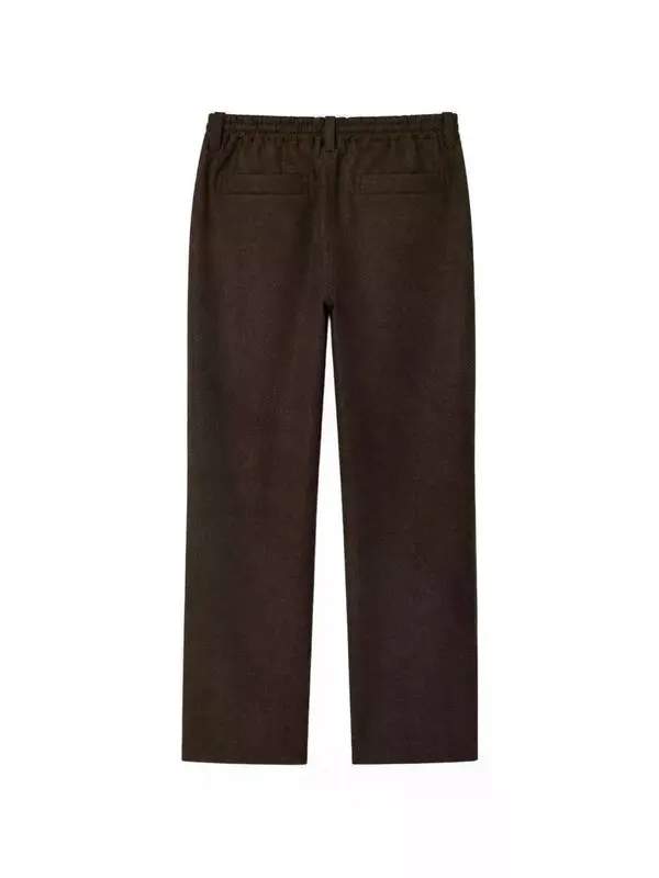 RETORI Drawstring Flannel Trousers